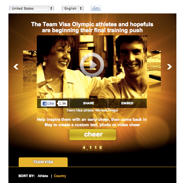 Visa Go World London Olympics 2012 Campaign – A journal by Adam Good